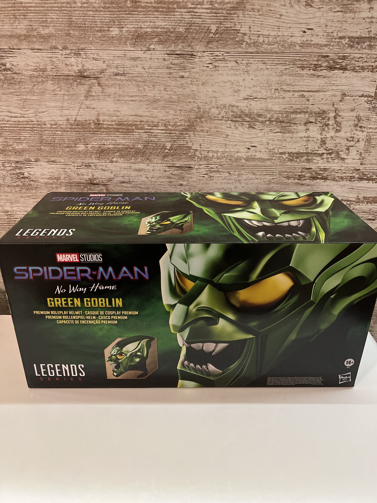 Шлем Зеленый Гоблин, Green Goblin, Marvel Studios, от Hasbro 14+