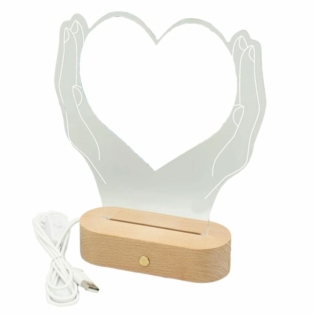 Светодиодная рамка для фото с акрилом