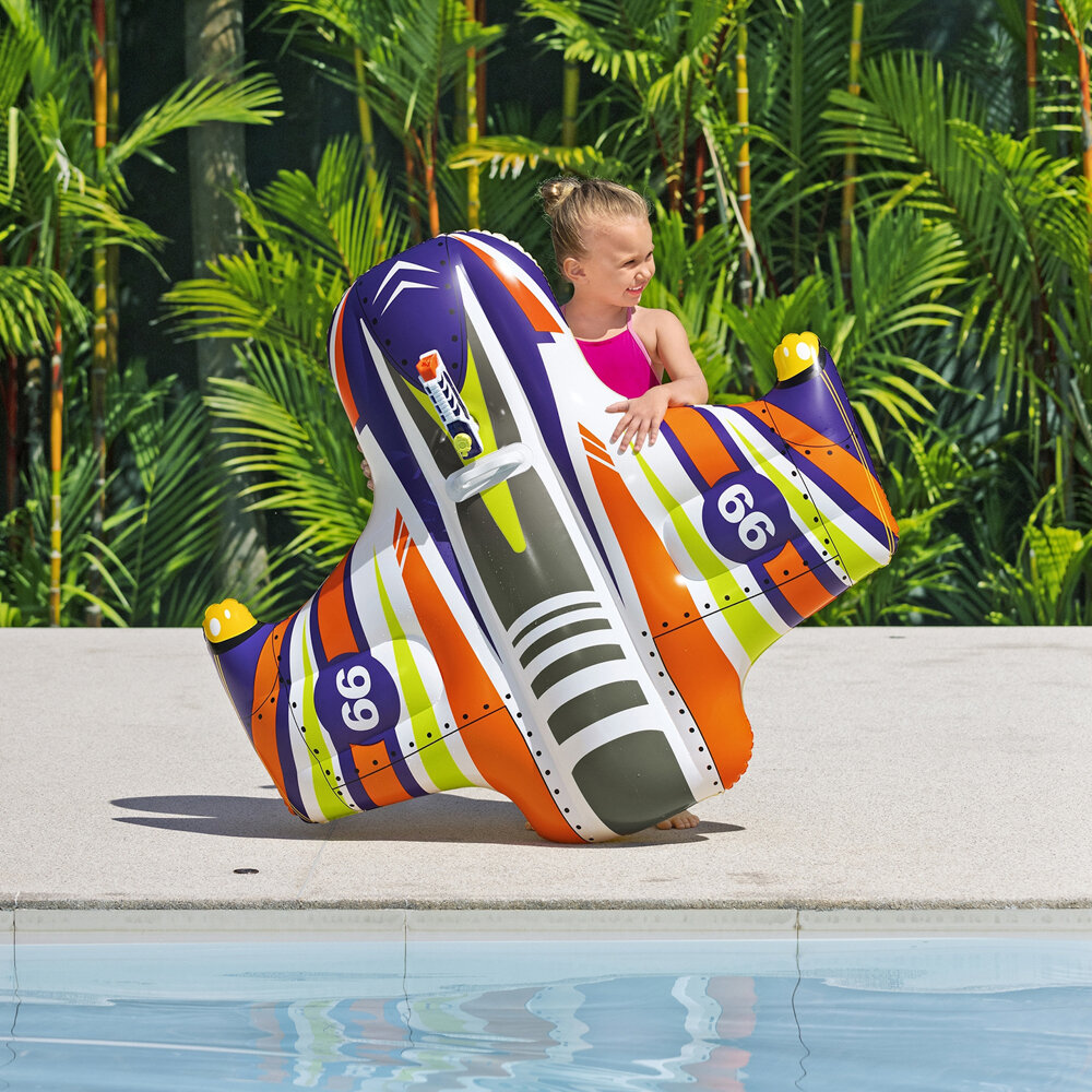 Матрас надувной для плавания, игрушка плотик надувная для детей, 117x107 см