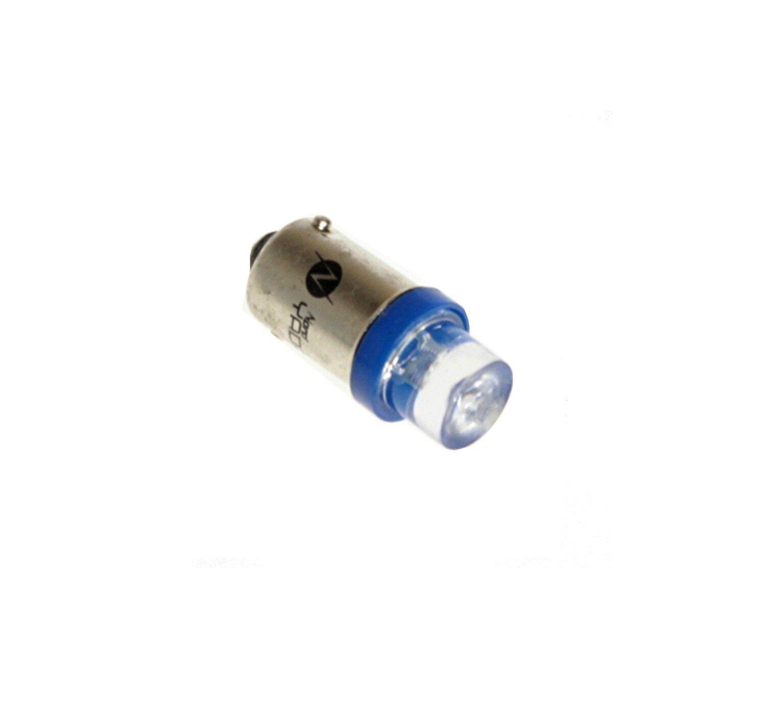 Светодиод 24V T8-03(1LED)T4W(BA9S) конус синий 0.24W 0.8lm (повт. ук. пов, габарит) TM NORD YADA