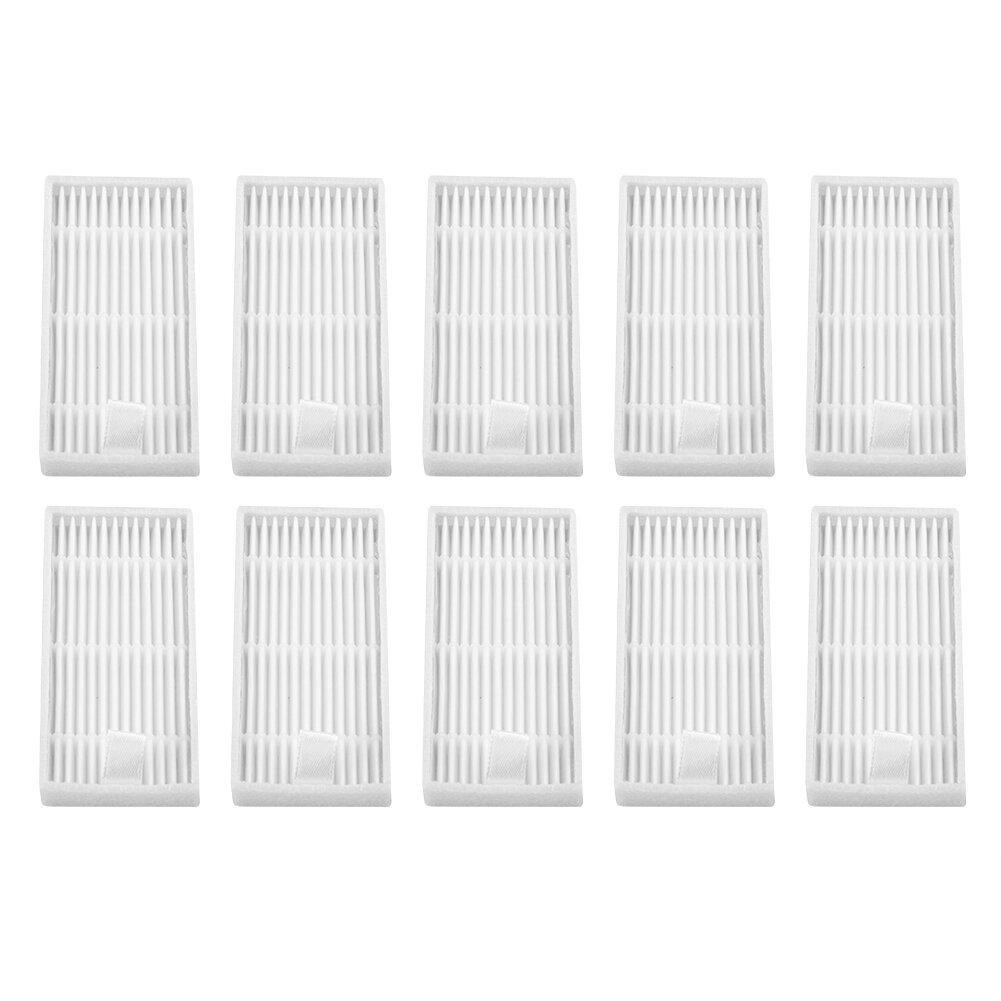 Фильтр 10шт для ILIFE V1 V5 V5S V3 V3 Robot Vacuum Cleaner Caremer запасные детали