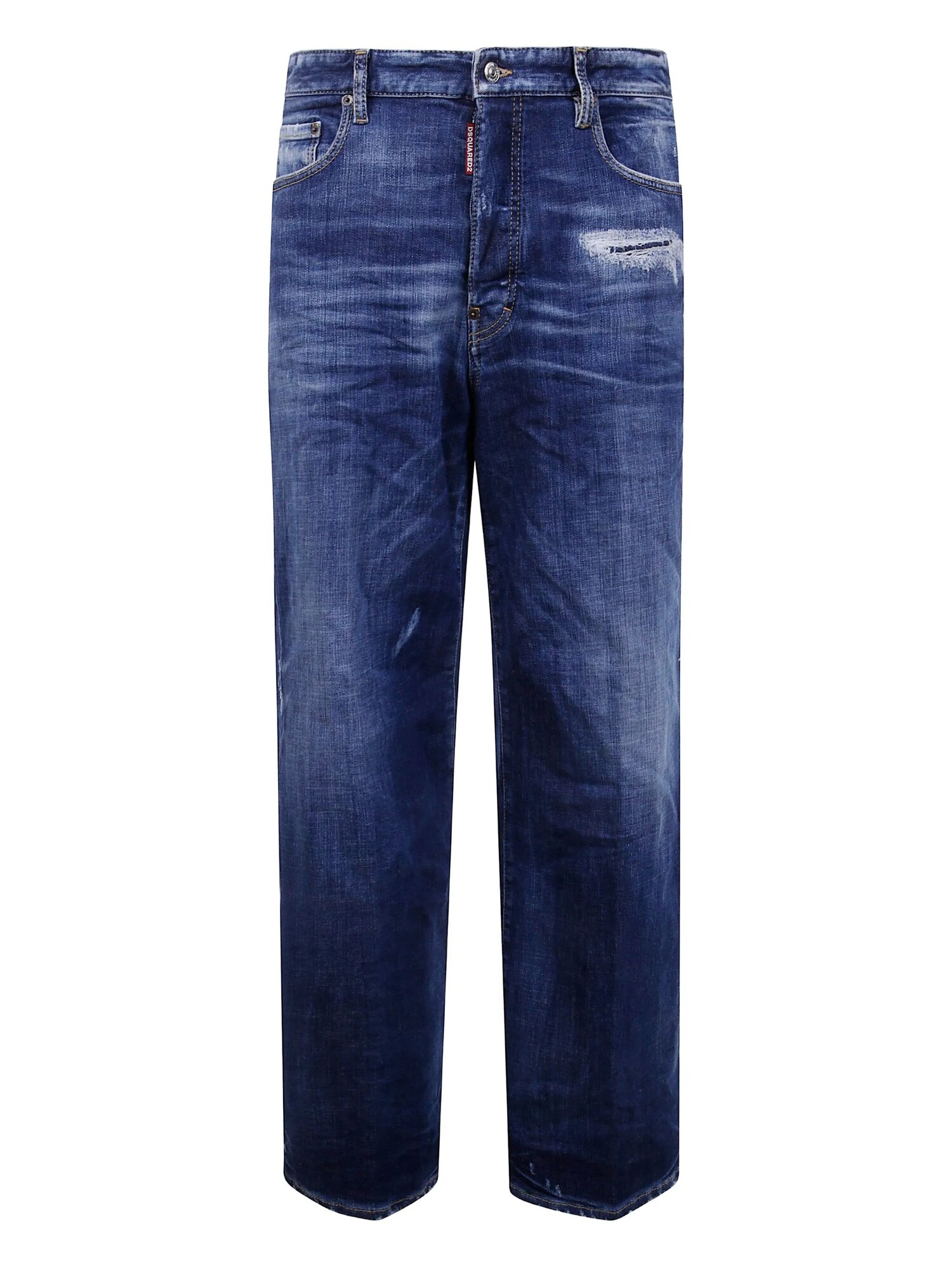 Джинсы DSQUARED2 Джинсы с эффектом потертости