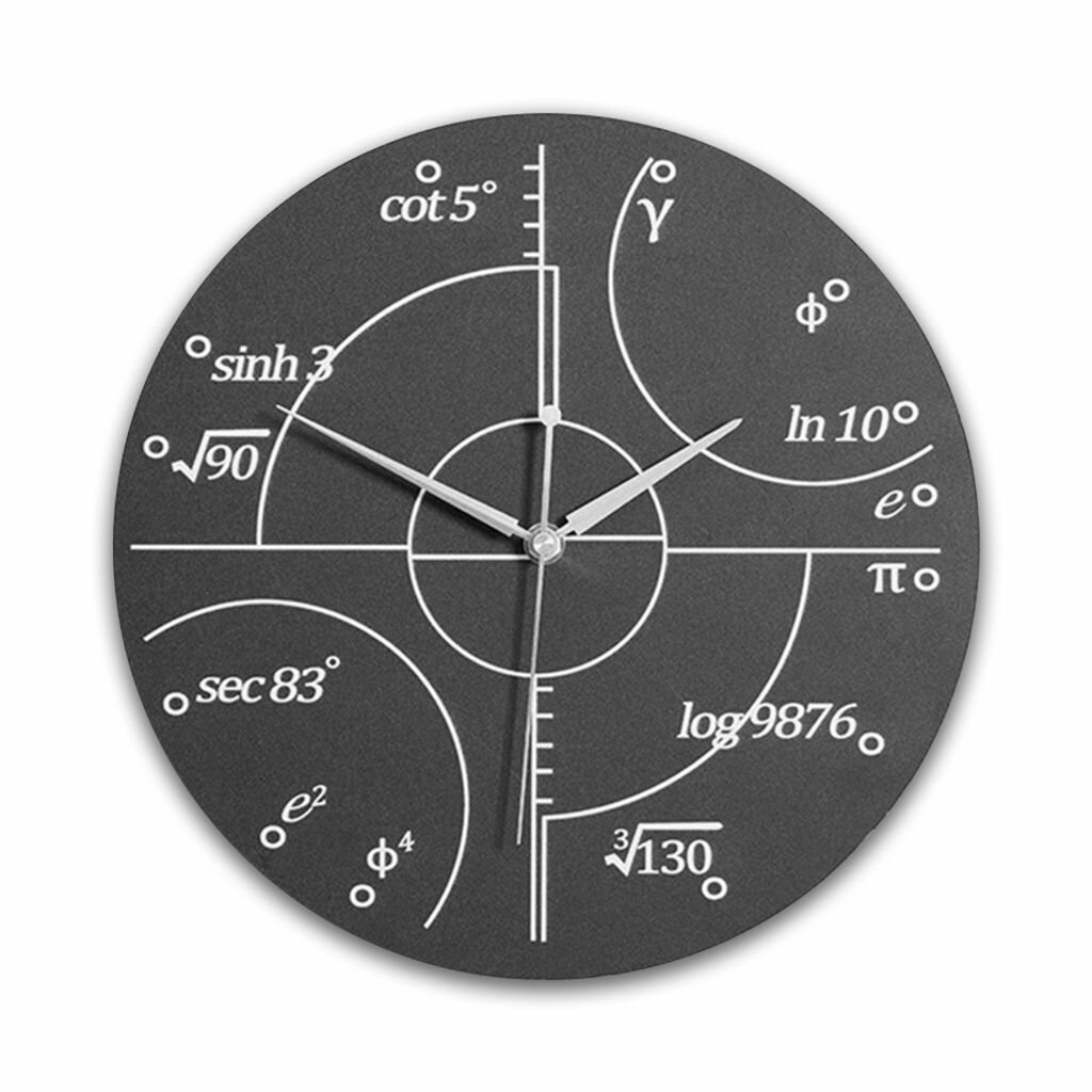 Часы настенные "Математика"