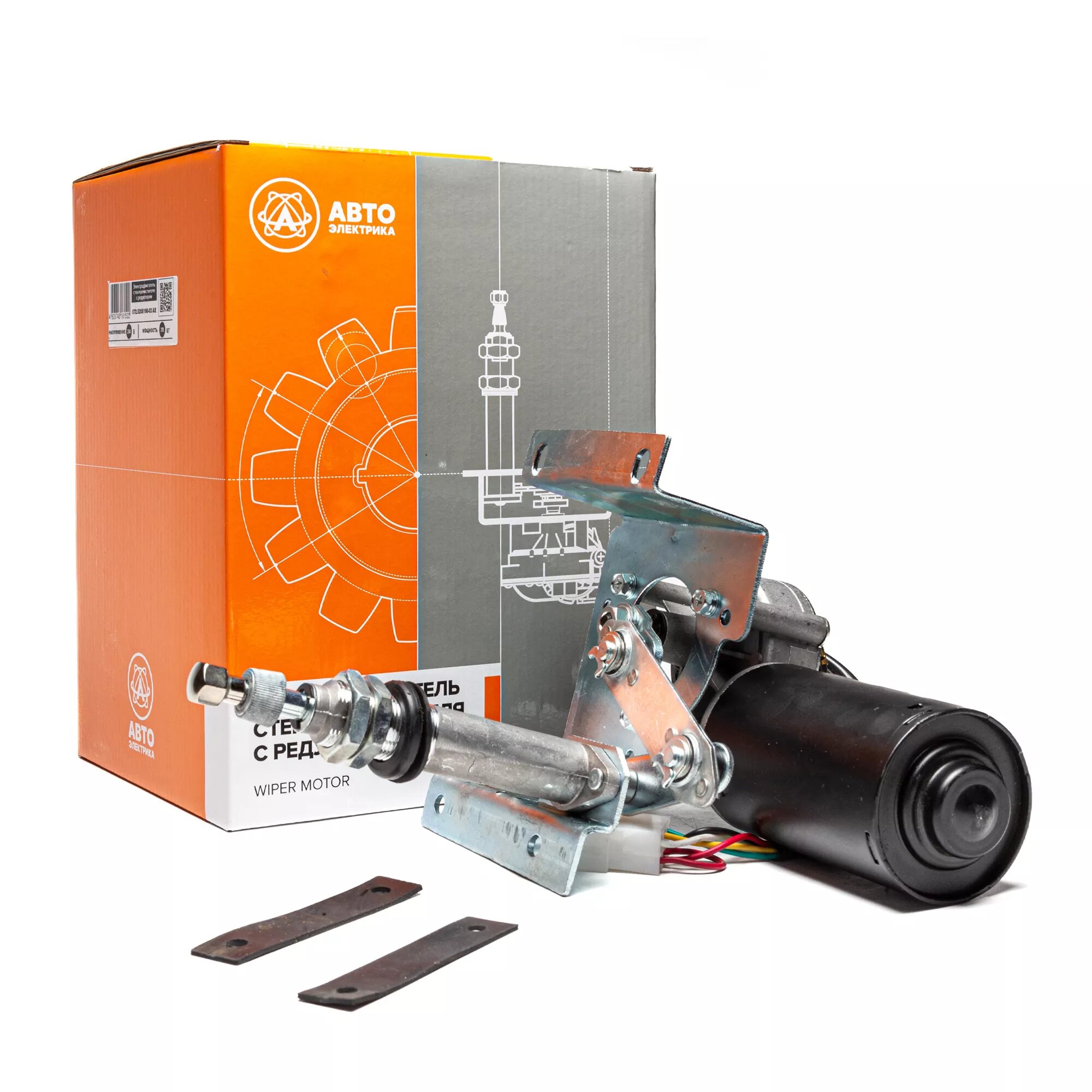 Электродвигатель стеклоочистителя для а/м ПАЗ правый 24В (АвтоЭлектрика)