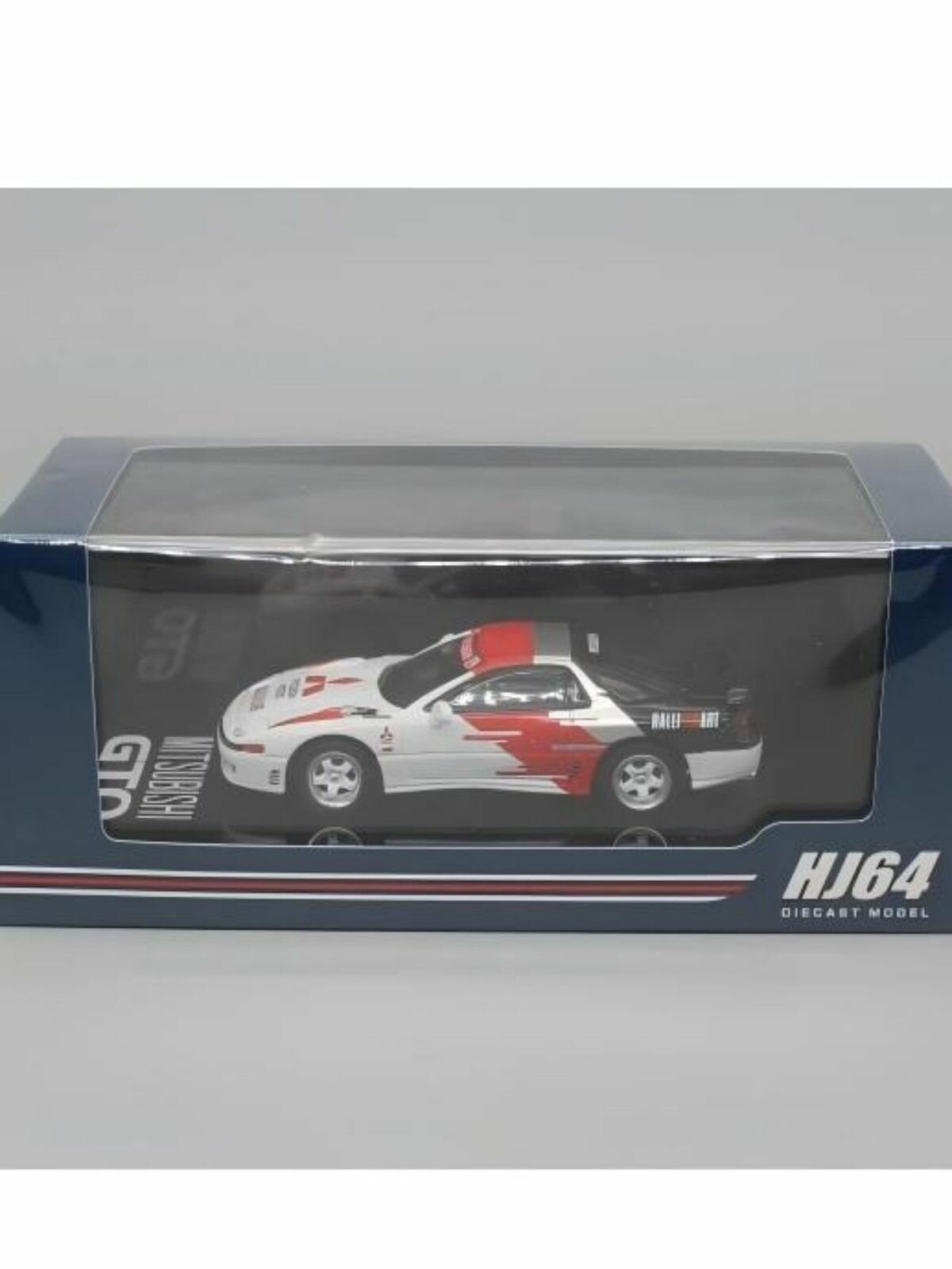 Машинка Hobby Japan 1/64 Mitsubishi 1st Generation GTO Twin Turbo White Die-cast Alloy Car Model Collection Toy Gift