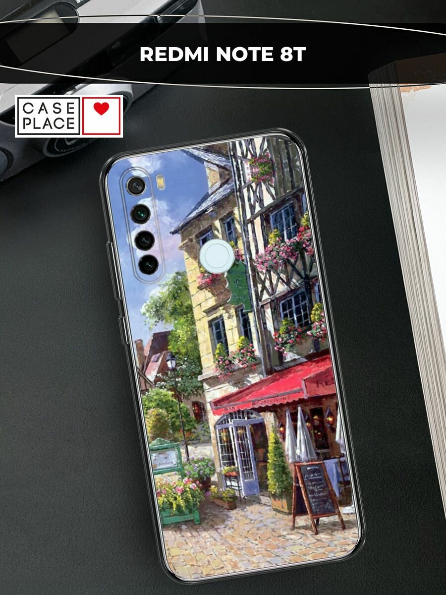 Чехол на Xiaomi Redmi Note 8T / Сяоми Редми Нот 8Т с принтом "Старая улица"