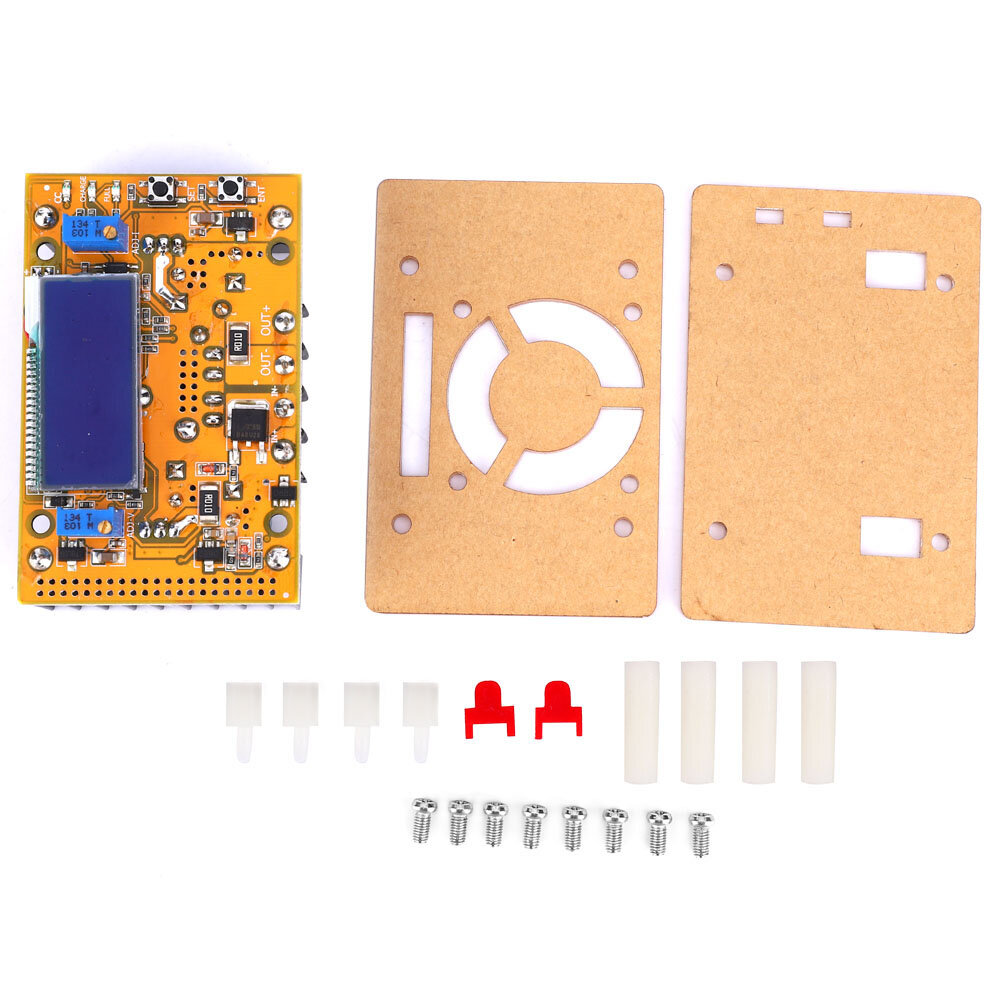 WDU6008 DC-DC 90W 4A Регулируемый модуль питания Step Up Boost с LCD двойным дисплеем и функцией CC/CV
