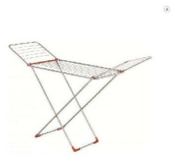 Сушилка для белья LWI Comfort эконом 18м напольная, 20 кг, белый