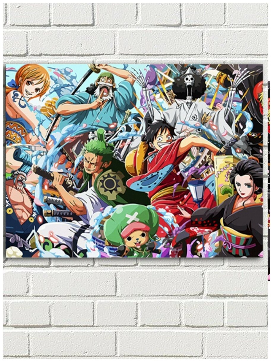 Картина по номерам аниме Ван Пис One Piece - 8118 Г 30x40