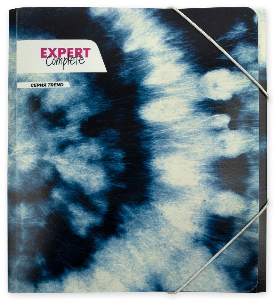Папка на резинке "Expert Complete" Trend A5 ECRF-05 450 мкм 25 мм песок №03 - Тай-дай