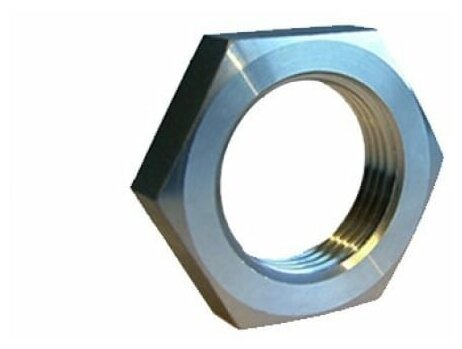 Гайка трубная DIN431 1/2" низкая A2 SW 32 (упак 10 шт)