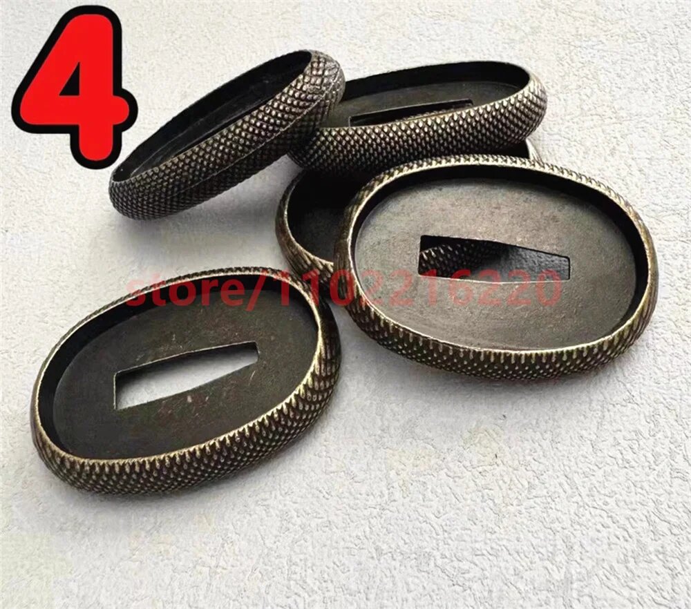 Металлическая гарда Tsuba для катаны