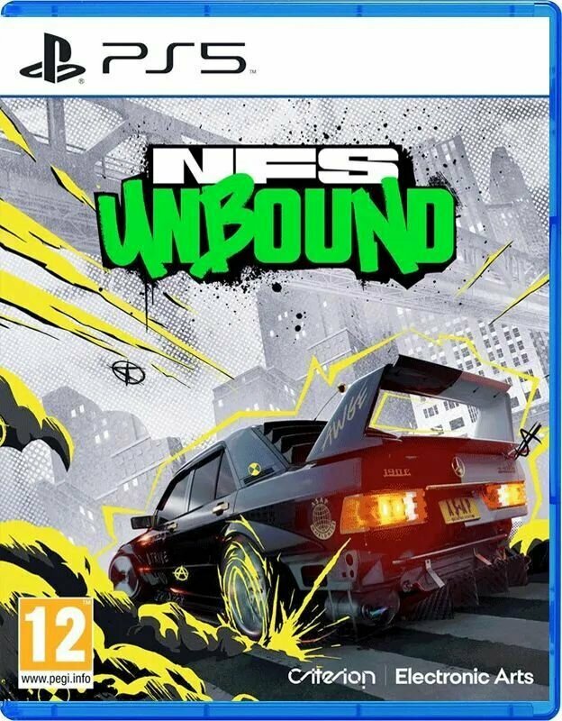 Игра PS5 Need for Speed Unbound (NFS) (PlayStation 5, Английская версия)