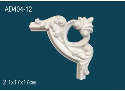 Угол Perfect AD404-12 17x17x2.1 см /Перфект.