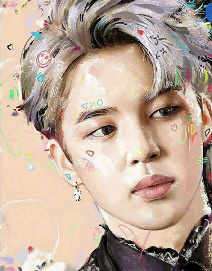 Алмазная мозаика BTS K-pop Битиэс BT21