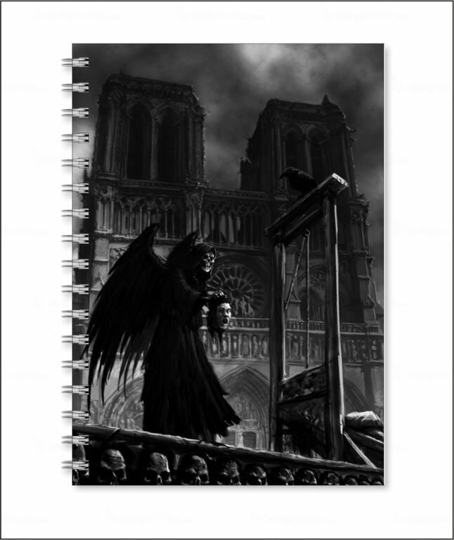 Тетрадь Готика, Gothic №1, А4