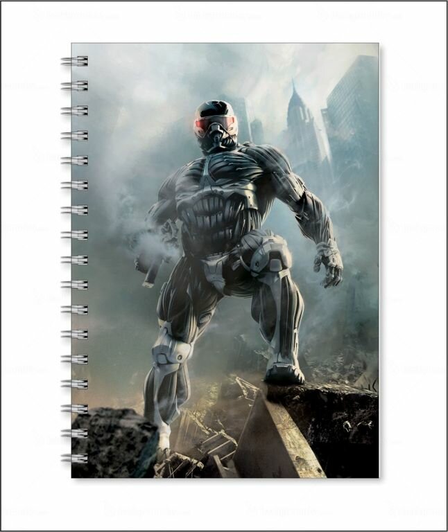 Тетрадь Crysis, Кризис №5, А4 (21 на 30 см)