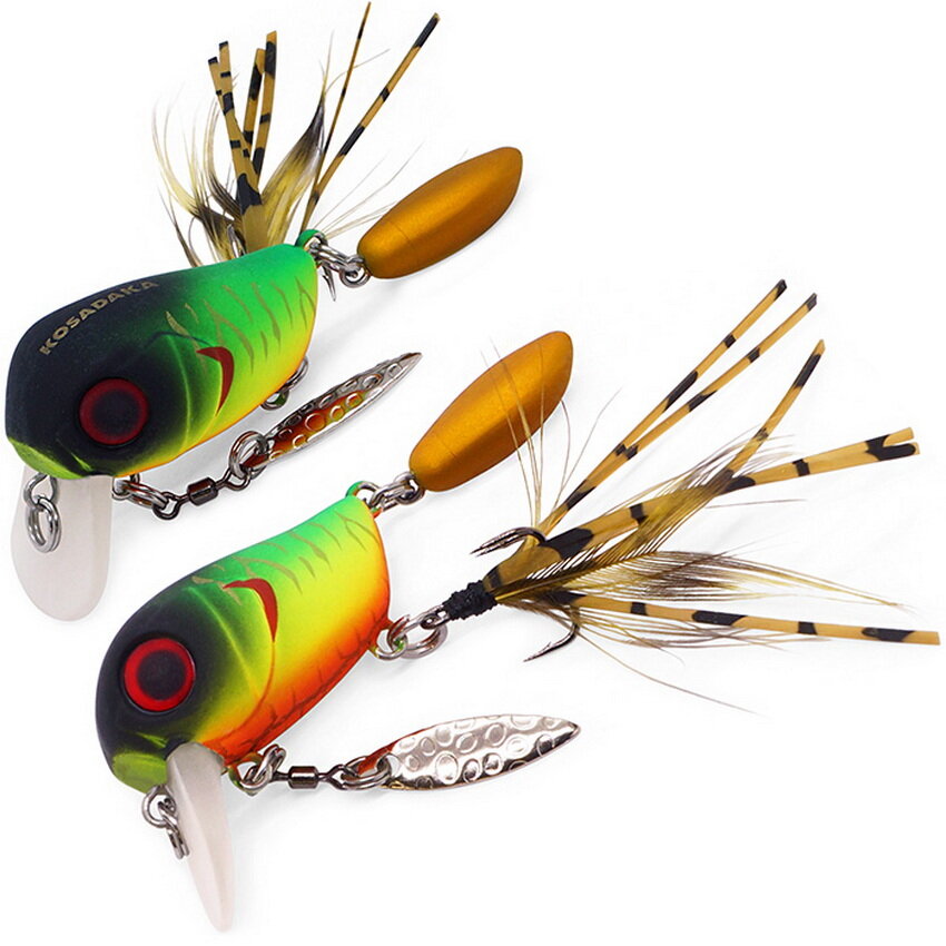 Воблер Kosadaka Micro Tappy 54F, плав, 54мм, 4.8г, 0.0-0.2м, цв. MHT