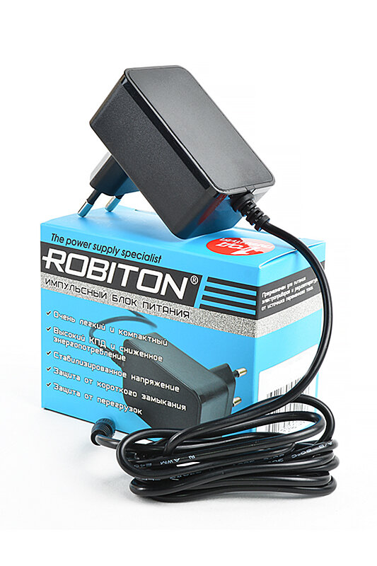 Блок питания ROBITON IR12-2000S 5,5х2,5/12 (+)