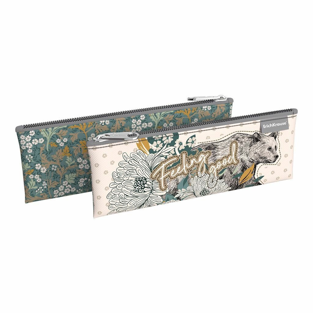 Пенал-конверт без наполнения Natural Life 90х220х10мм ErichKrause