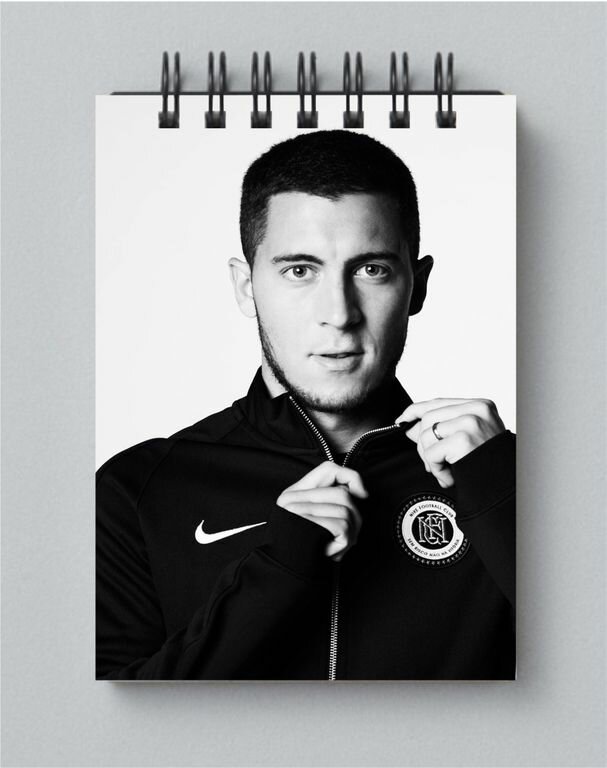 Блокнот Эден Мишель Азар, Eden Michael Hazard №4, А4