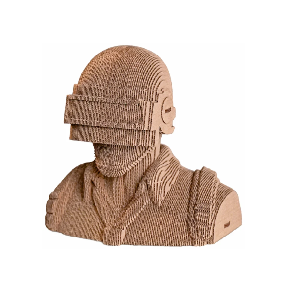 Конструктор картонный 3D QBRIX Последний на острове