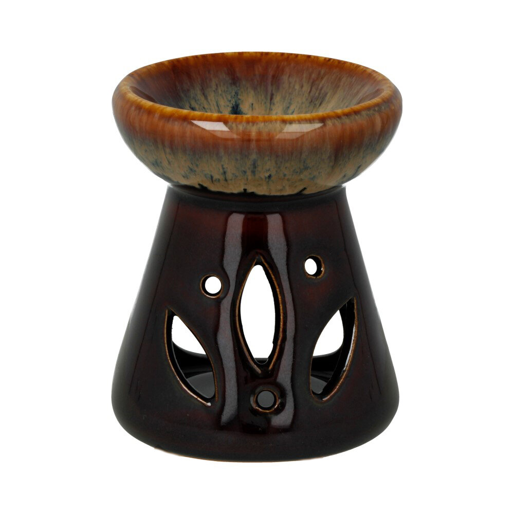 Giftman Аромалампа Мелодия 8 см коричневая для ароматерапии дома и уютной атмосферы