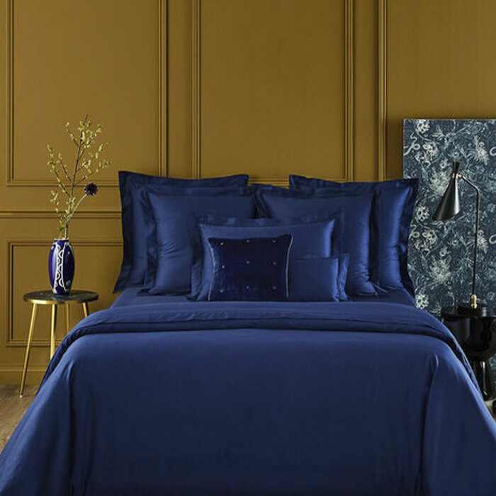 Семейный комплект постельного белья Yves Delorme Triomphe Marine
