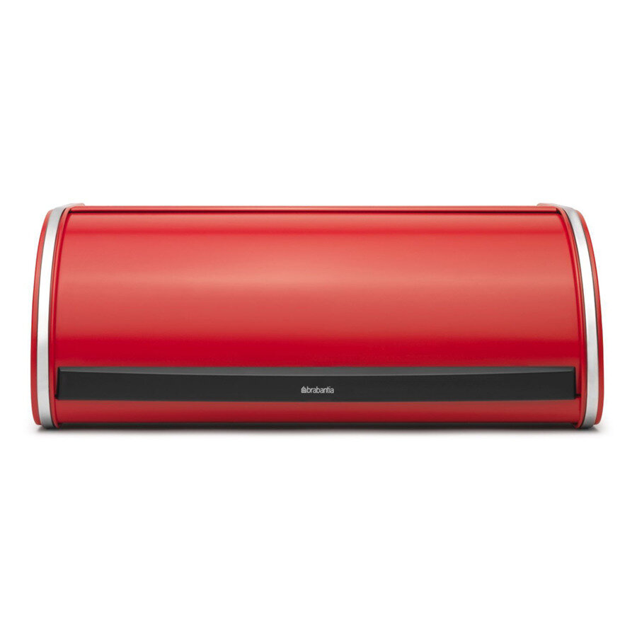 Хлебница со сдвигающейся крышкой Brabantia 44,5х26,2х17,3 см, сталь нержавеющая, пламенно-красный