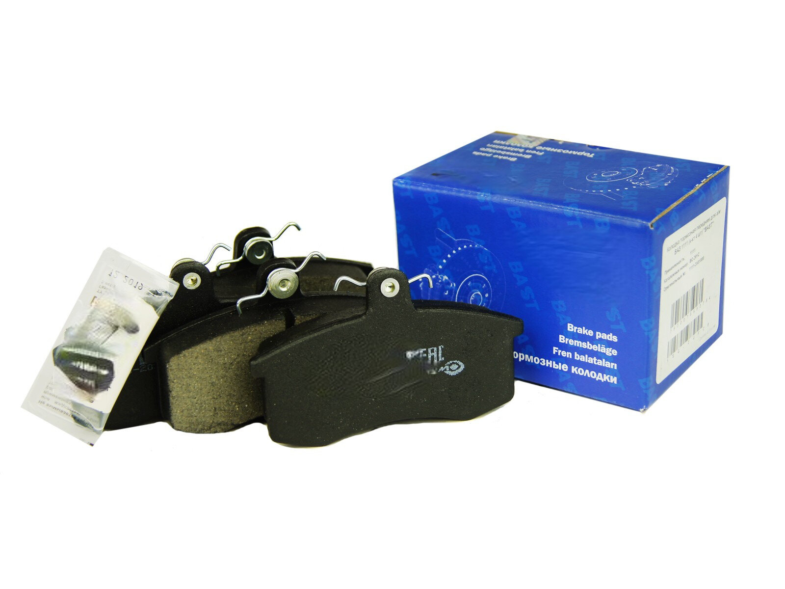 Колодка тормозная передняя ВАЗ 2108-15 BAST арт. BC-203C