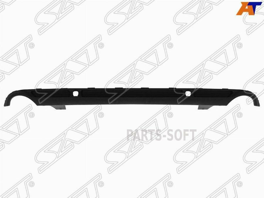 Бампер задний Ford Mondeo 10-15 (Нижняя часть/ Под две трубы/ 4D SED) Sat арт. ST-FD30-087-C0