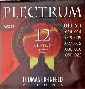 Струны для акустической гитары Thomastik-Infeld Plectrum AC211 11-50