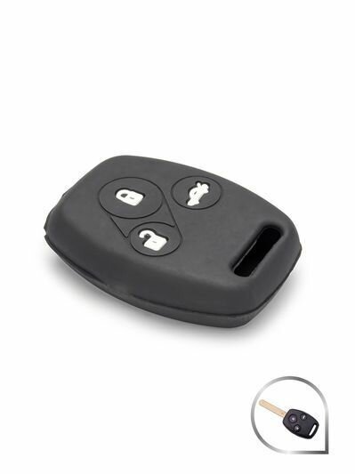 Чехол силиконовый для ключа HONDA Accord, FIT, CRV, Civic, Odyssey, CITY (№903)
