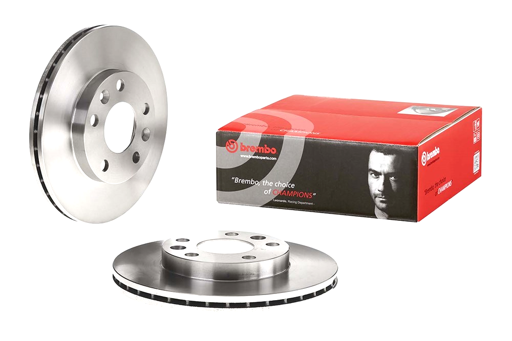 BREMBO 09. b463.10 (09B46310 / 16155210028 / 18161) диск тормозной передн. dacia duster 04 / 10- / dacia duster (Комплект 2 штуки)