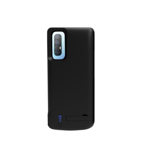Чехол-бампер MyPads для OPPO Reno 3 Pro со встроенной усиленной мощной батарей-аккумулятором большой повышенной расширенной ёмкости 6000mAh