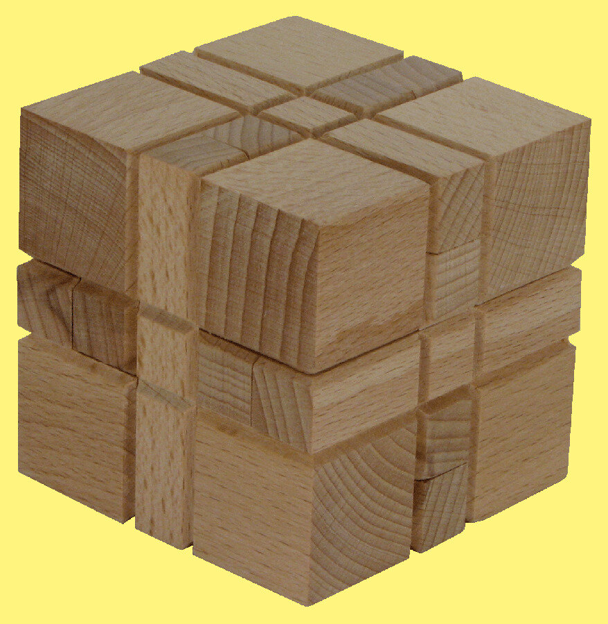 Головоломка Куб из 4 частей (малый)