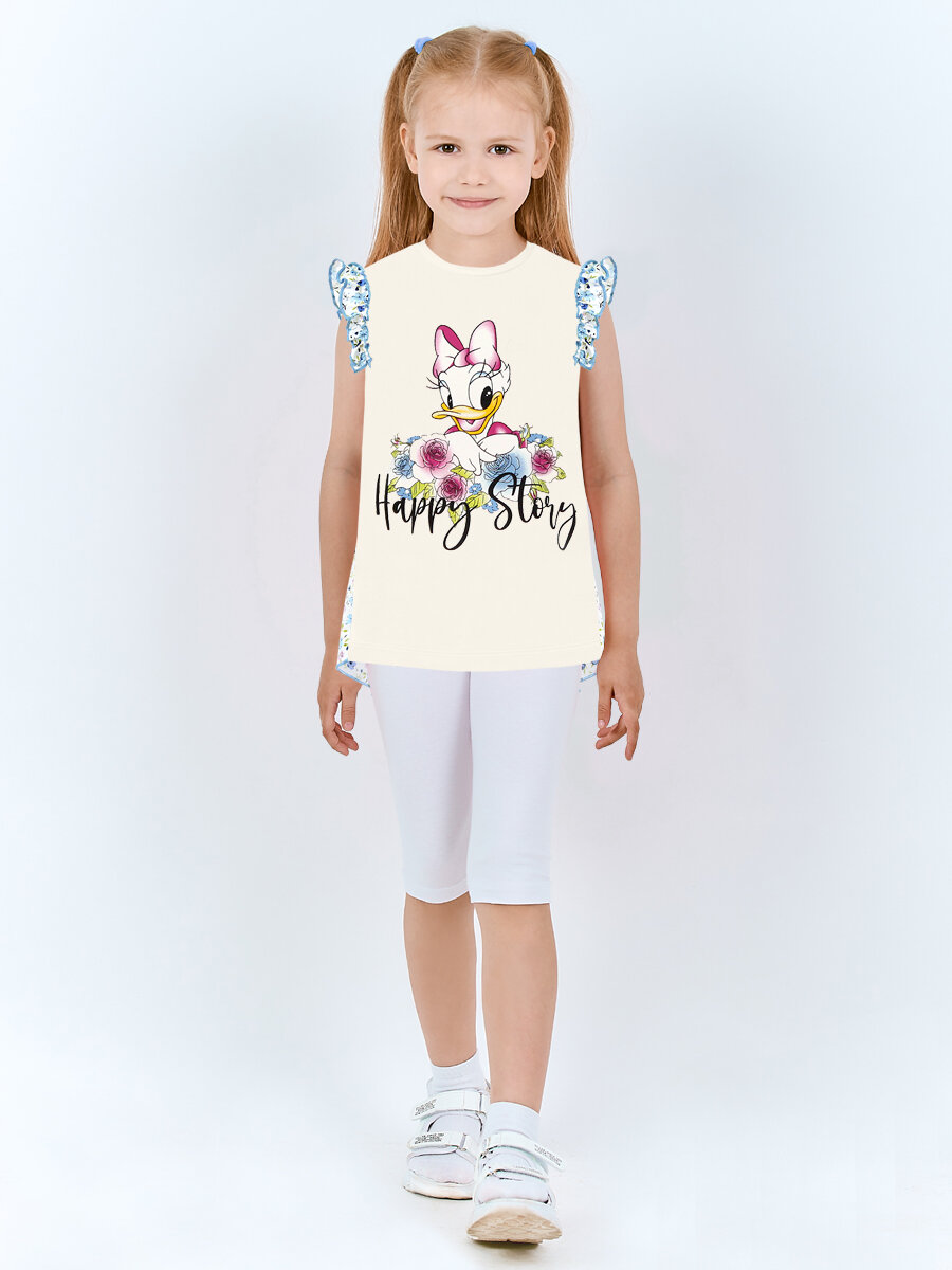 Туника детская летняя хлопок ROMANTIC