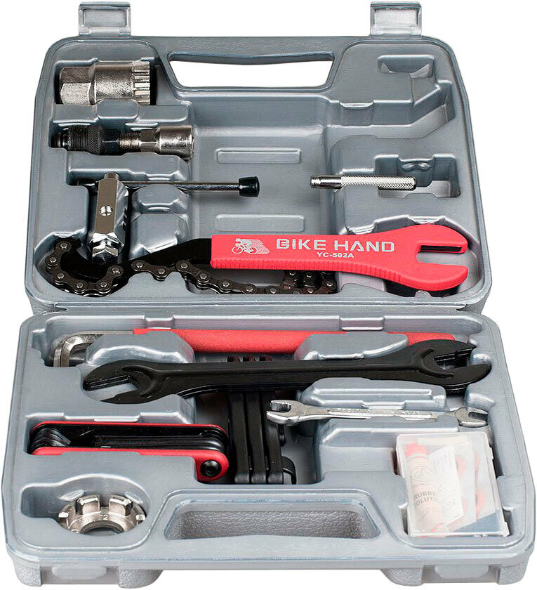 Набор инструментов BikeHand YC-737, средний, в коробке