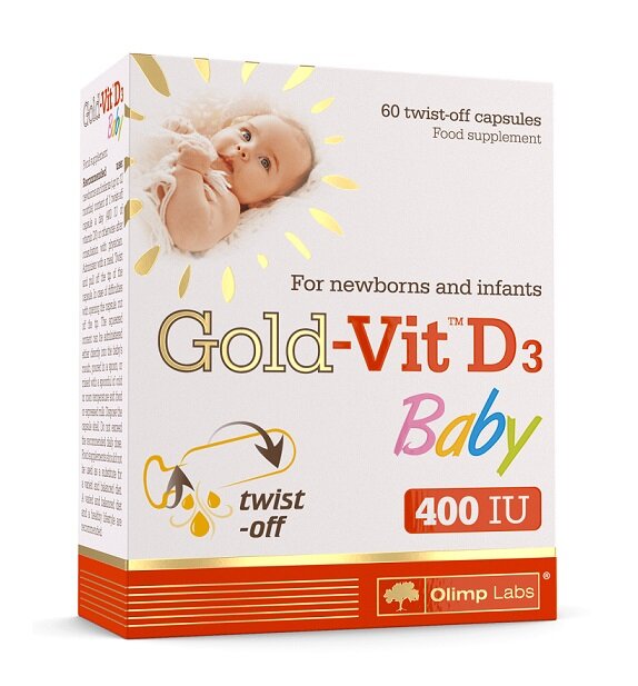 Gold-Vit D3 Baby Olimp (60 кап)