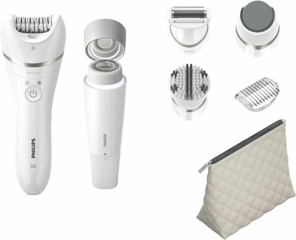 Эпилятор Philips Beauty Set Series 9000 BRE770/92 Нидерланды, оригинал