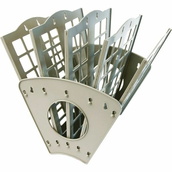 Лоток для бумаг вертикальный 5 секций веер