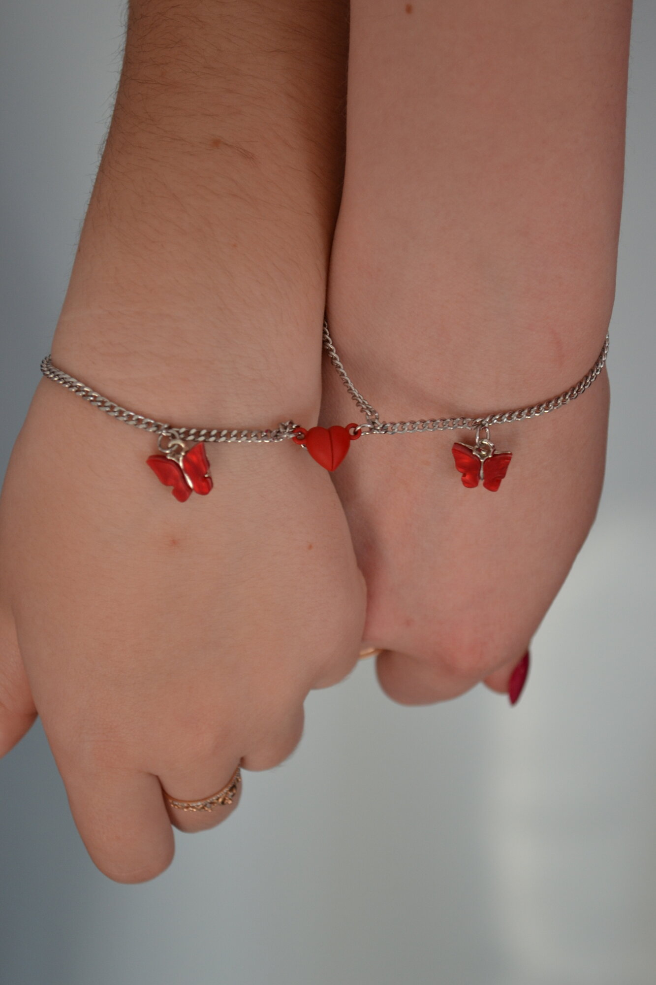 Набор браслетов, акрил