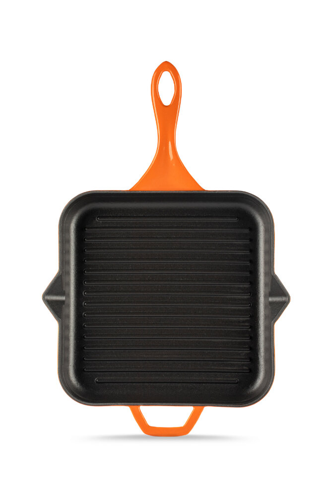 Квадратная сковорода-гриль HS K GTV 2828 ORANGE