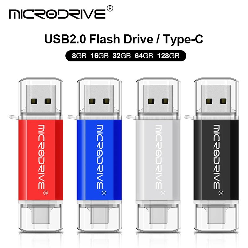 MicroDrive UK016G1226 USB-флешка 16 ГБ, черная