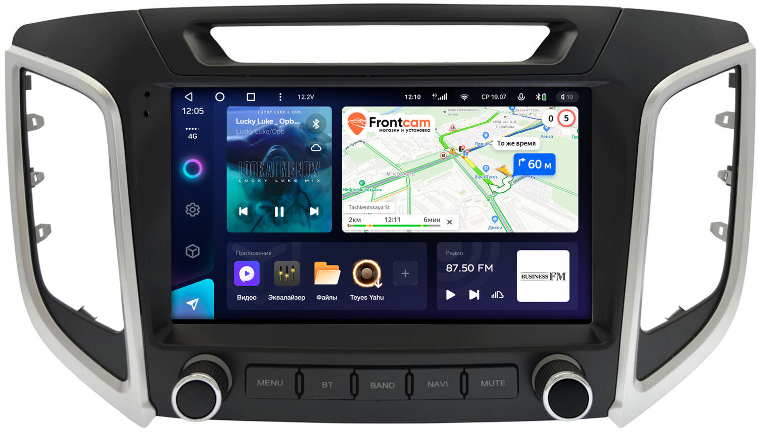 Штатная магнитола Hyundai Creta 2016-2021 Teyes CC3 6/128 9" RM-9-2419 Android 10 (4G-SIM, DSP, QLed)