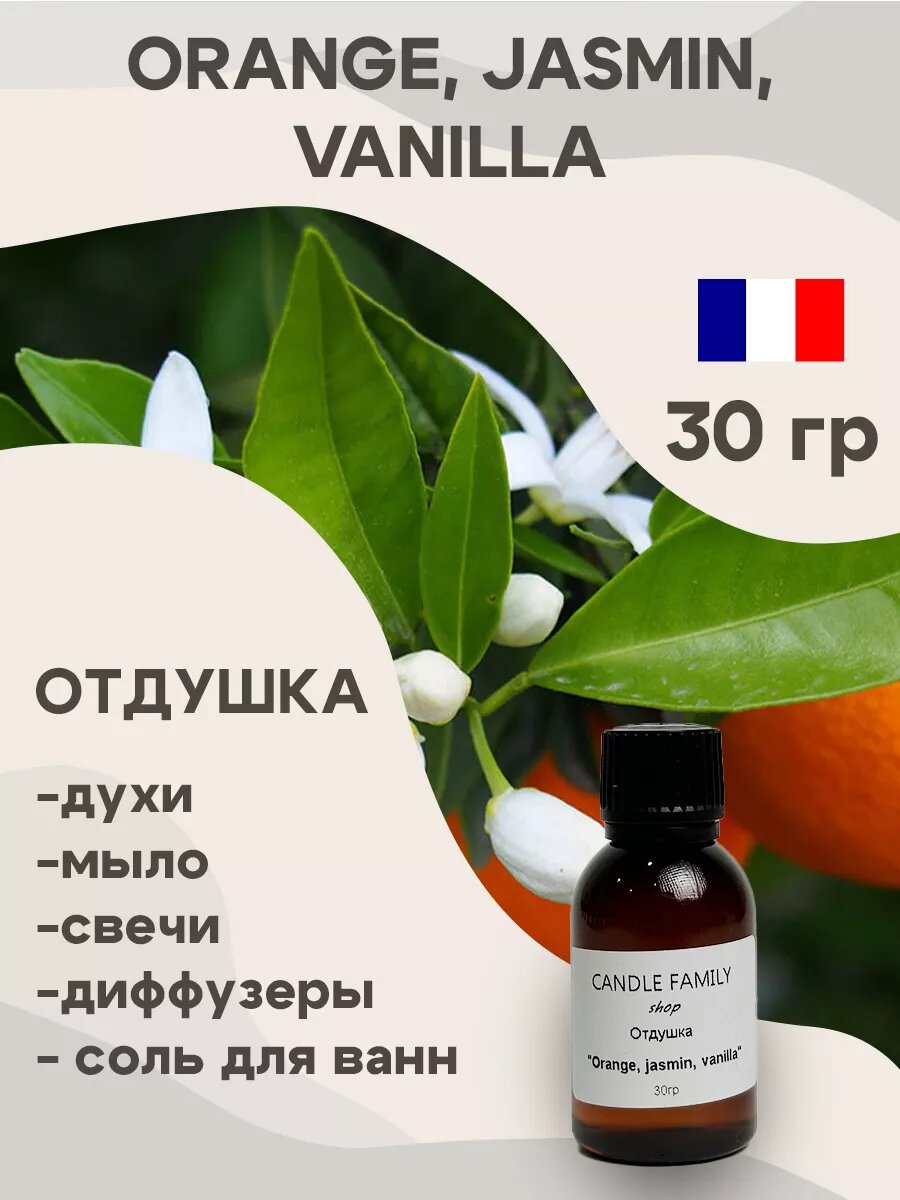 Отдушка для свечей и мыла. Ароматизатор косметический