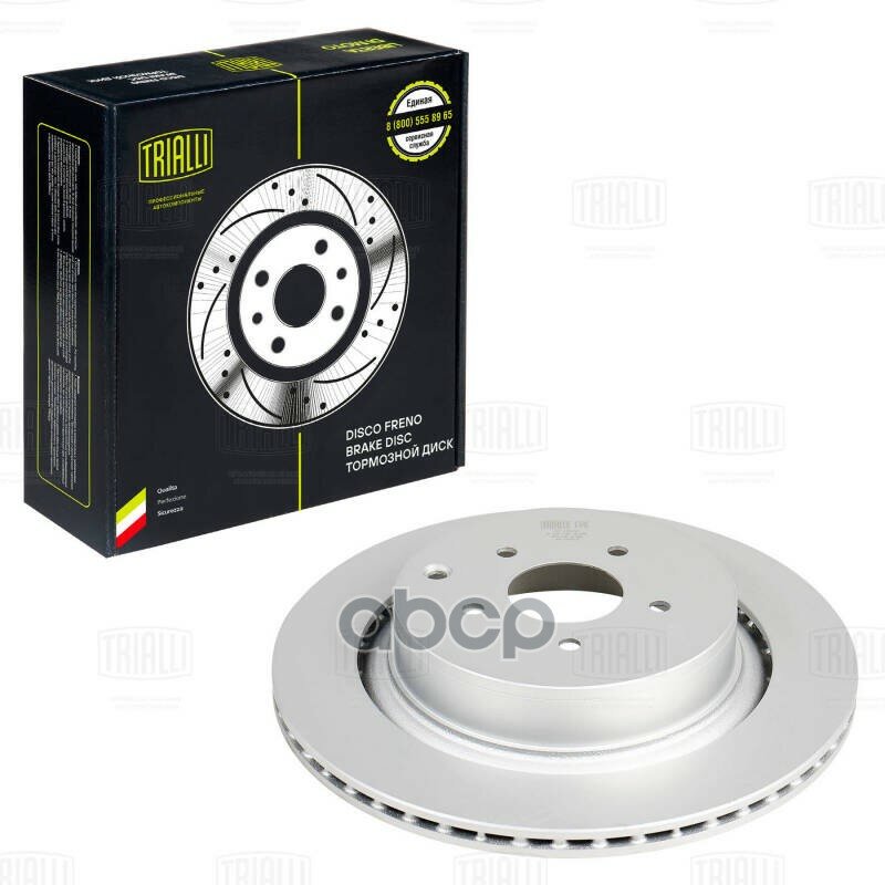 Диск торм. для а/м Infiniti FX (08-)/QX70 (13-)/Q70 (14-) зад. d=350 (окраш.) (DF 073157) Trialli арт. df-073157