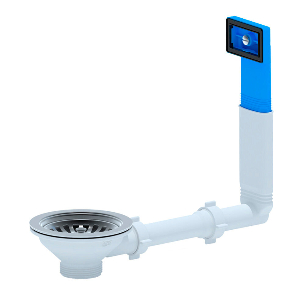 Выпуск для мойки АНИ пласт 3 1/2 с переливом (N305DIY)