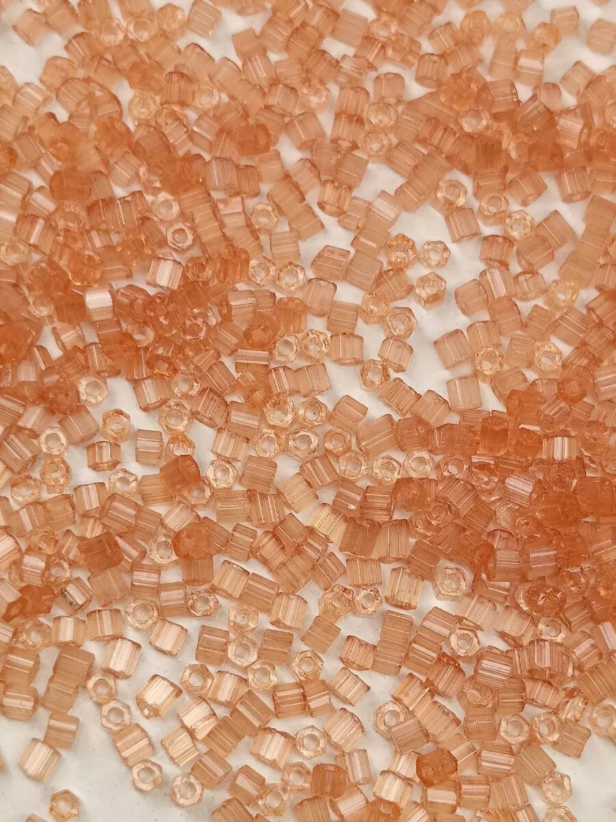 Чешский бисер, рубка -10/0 (1,9 мм) 05111 коричневый