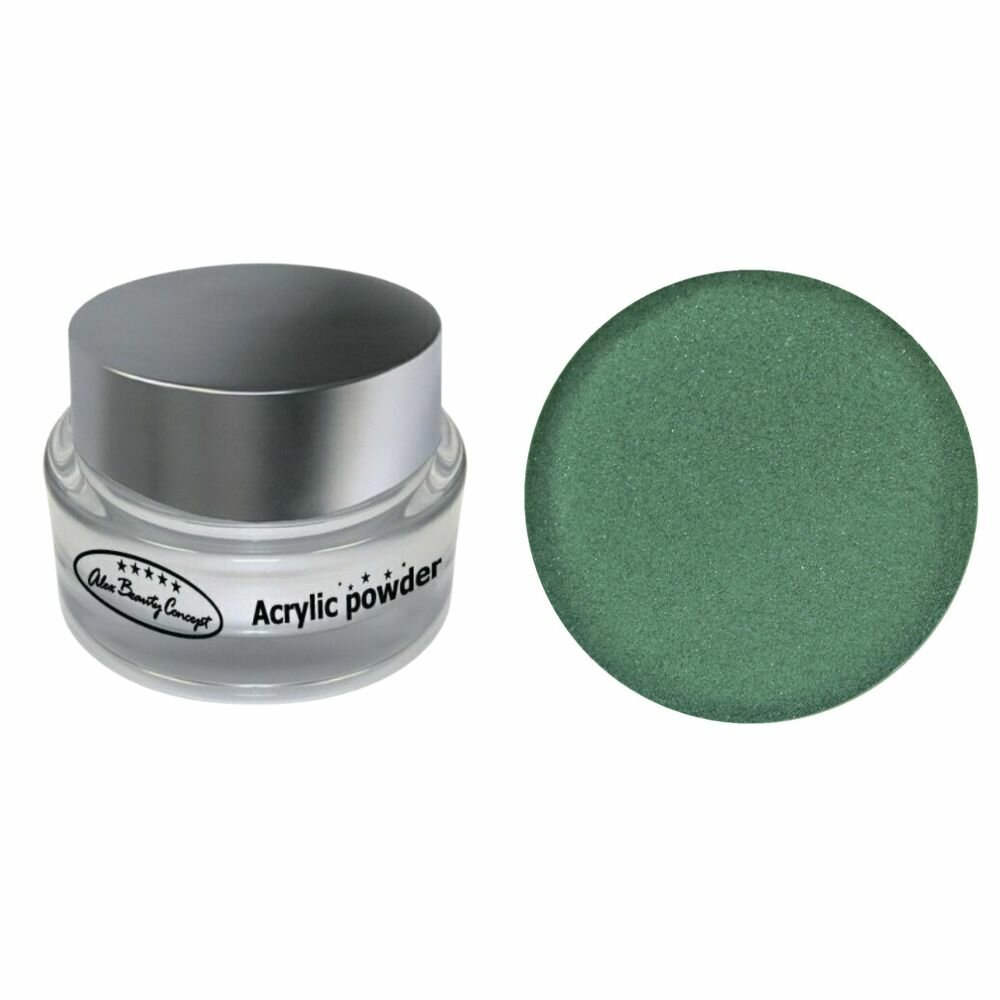 Alex Beauty Concept Цветная акриловая пудра, 5 гр, цвет зеленый 54521